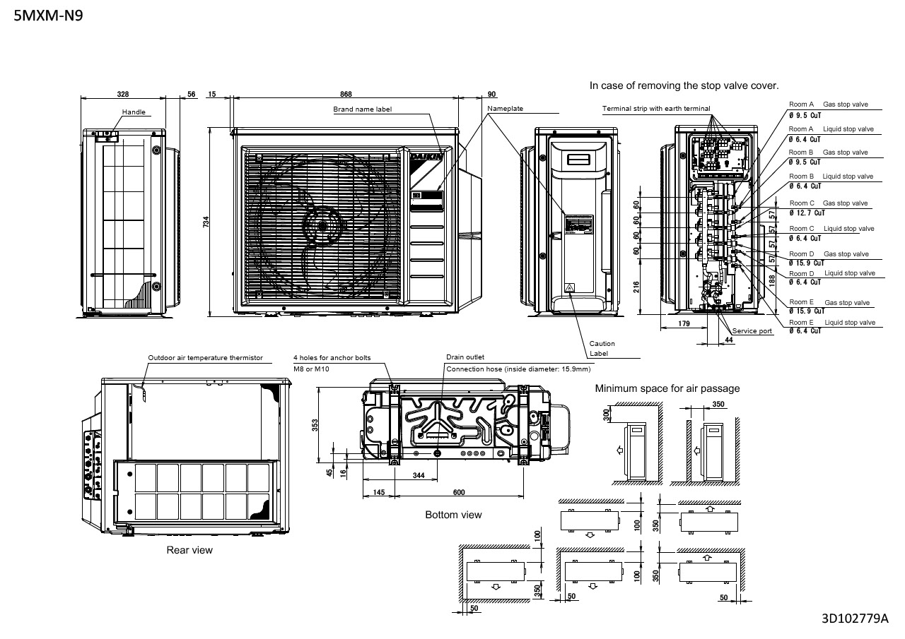 CTXA-AT / 5MXM-N9 | Daikin