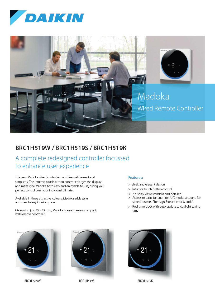 BRC1H519W | Daikin